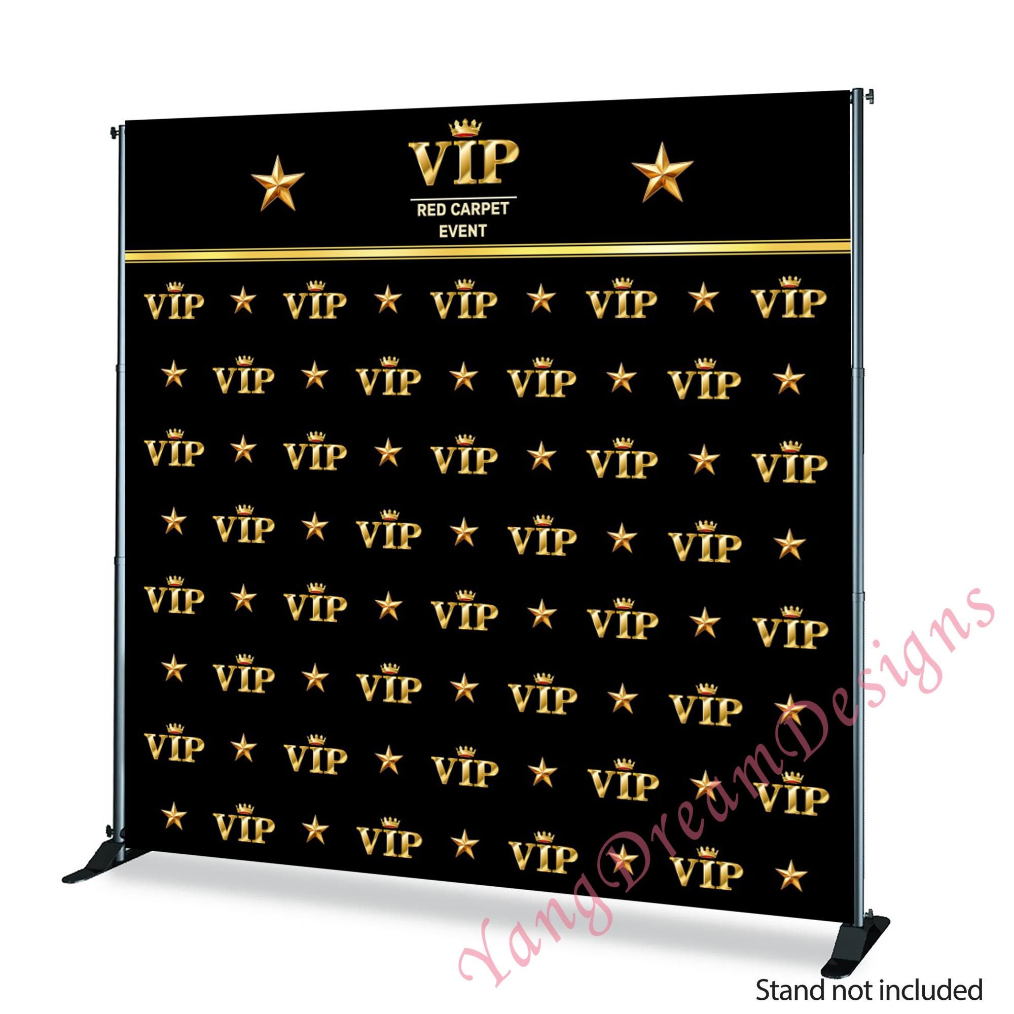 VIP Photo Backdrop Red Carpet Event Photography Background Vinyl ...