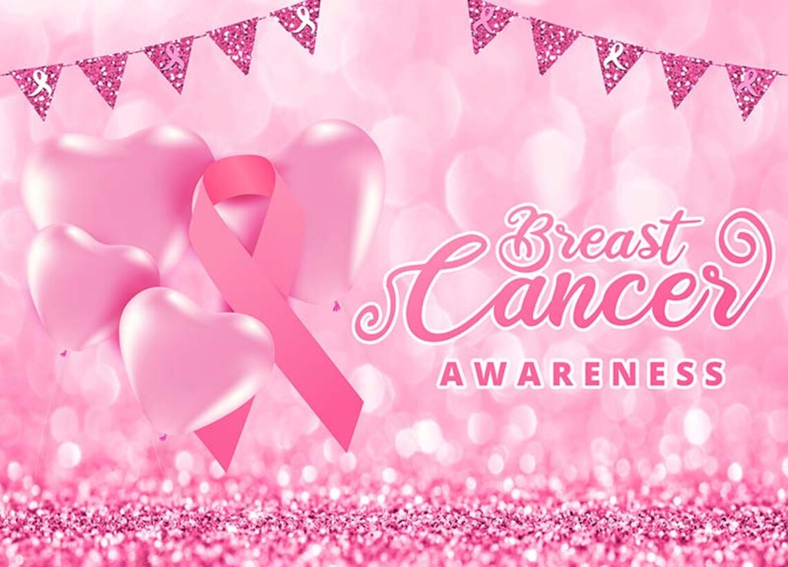 Breast Cancer Awareness Photo Backdrop Breast Cancer Survivor - Etsy