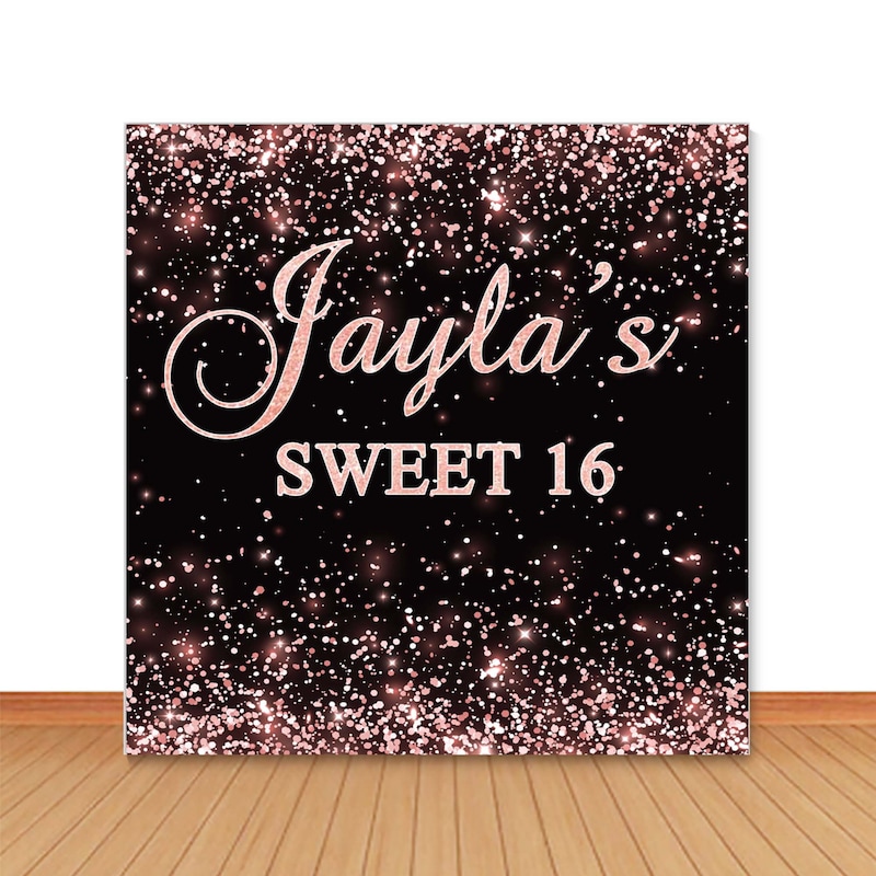 Sweet 16 Backdrop - Etsy
