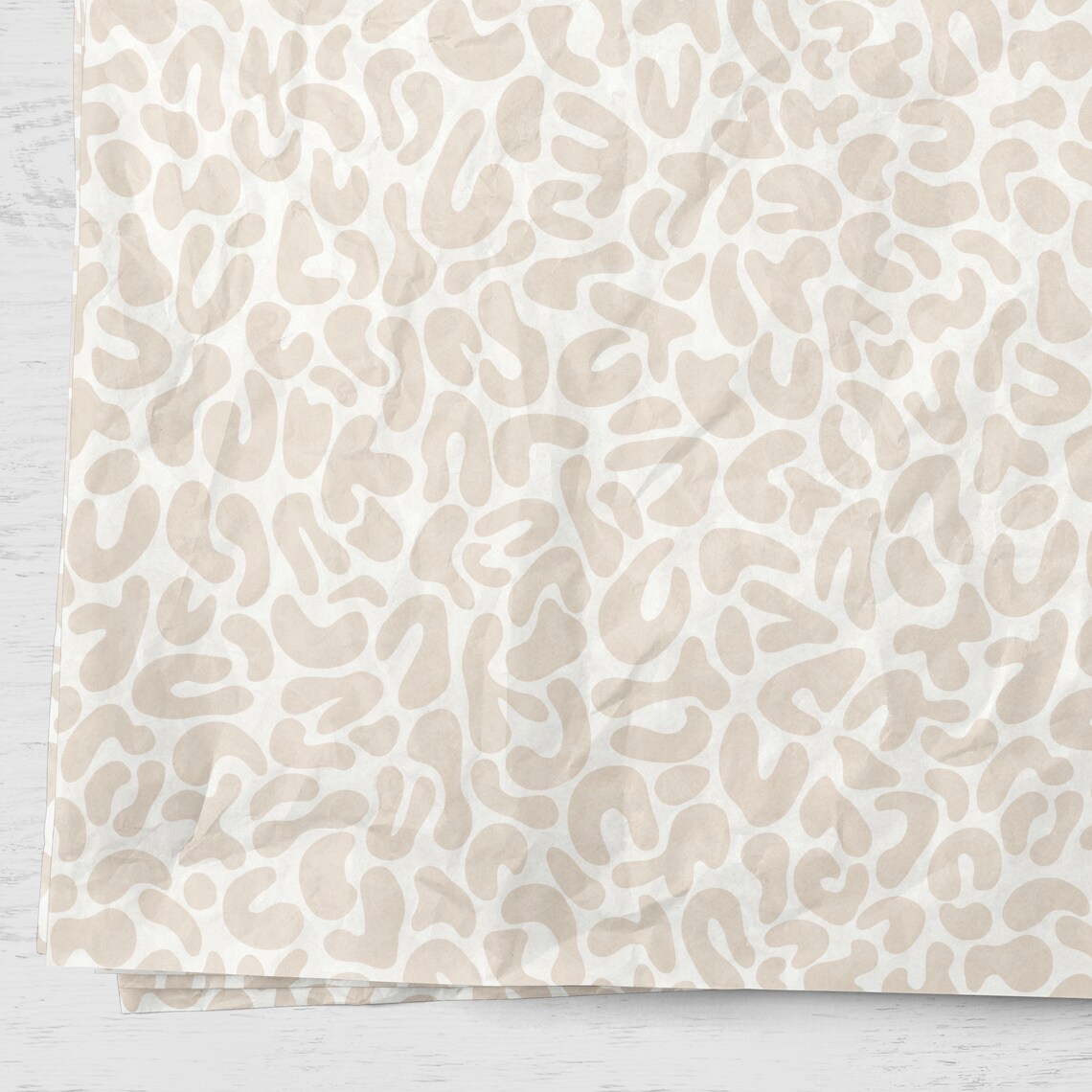 Tissue Paper Design, Digital Branding Stationery, Wrapping Paper ...