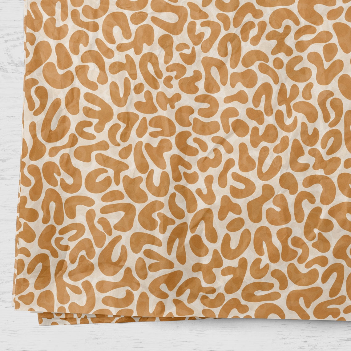 Tissue Paper Design, Digital Branding Stationery, Wrapping Paper ...