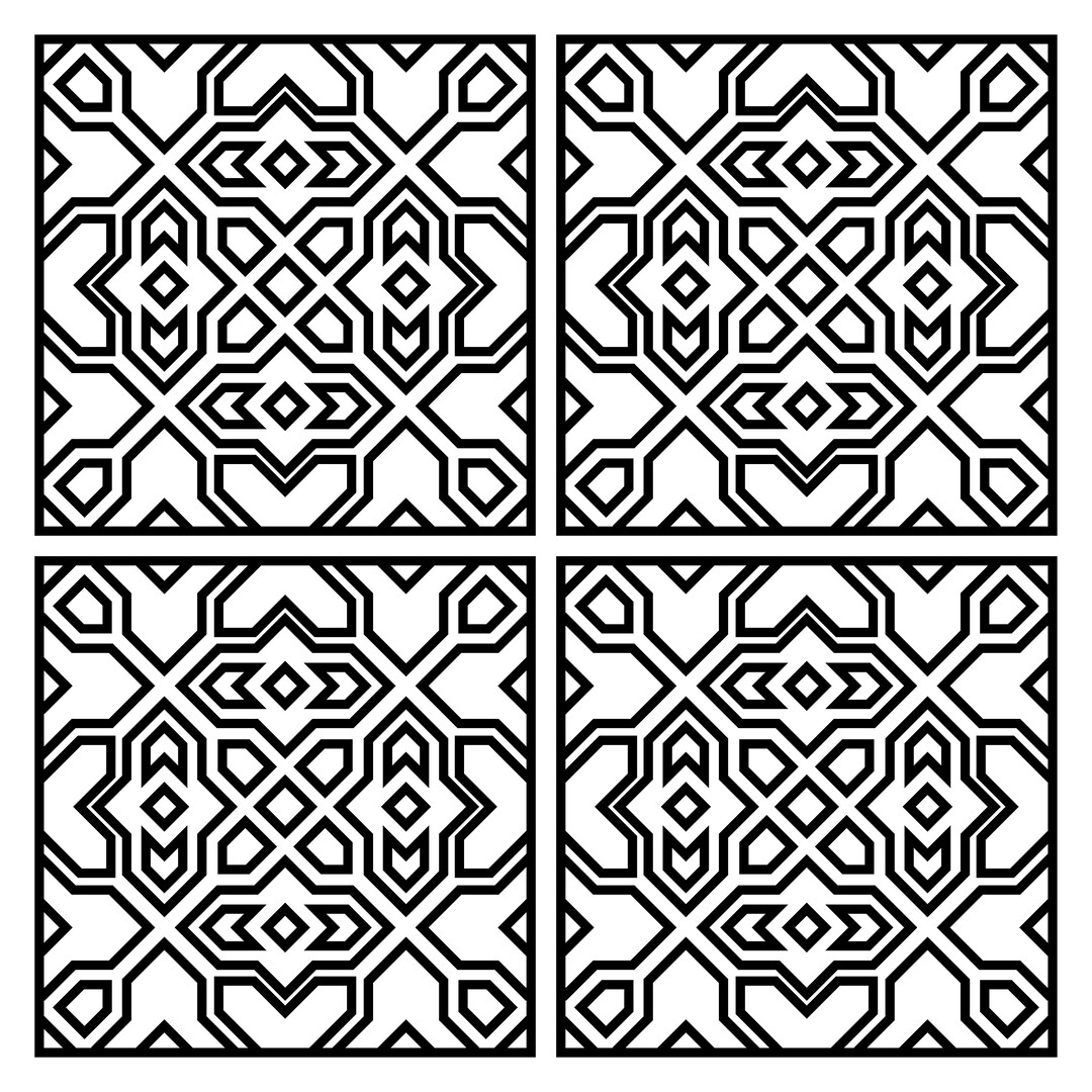 Tile Pattern Svg, Seamless Pattern Svg, Svg for Cut Files, Geometric ...