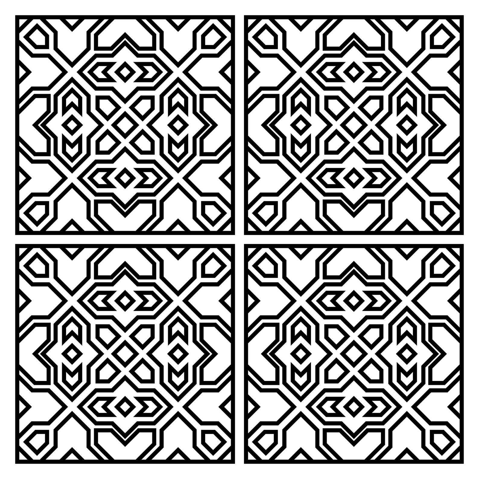 Tile Pattern Svg, Seamless Pattern Svg, Svg for Cut Files, Geometric ...