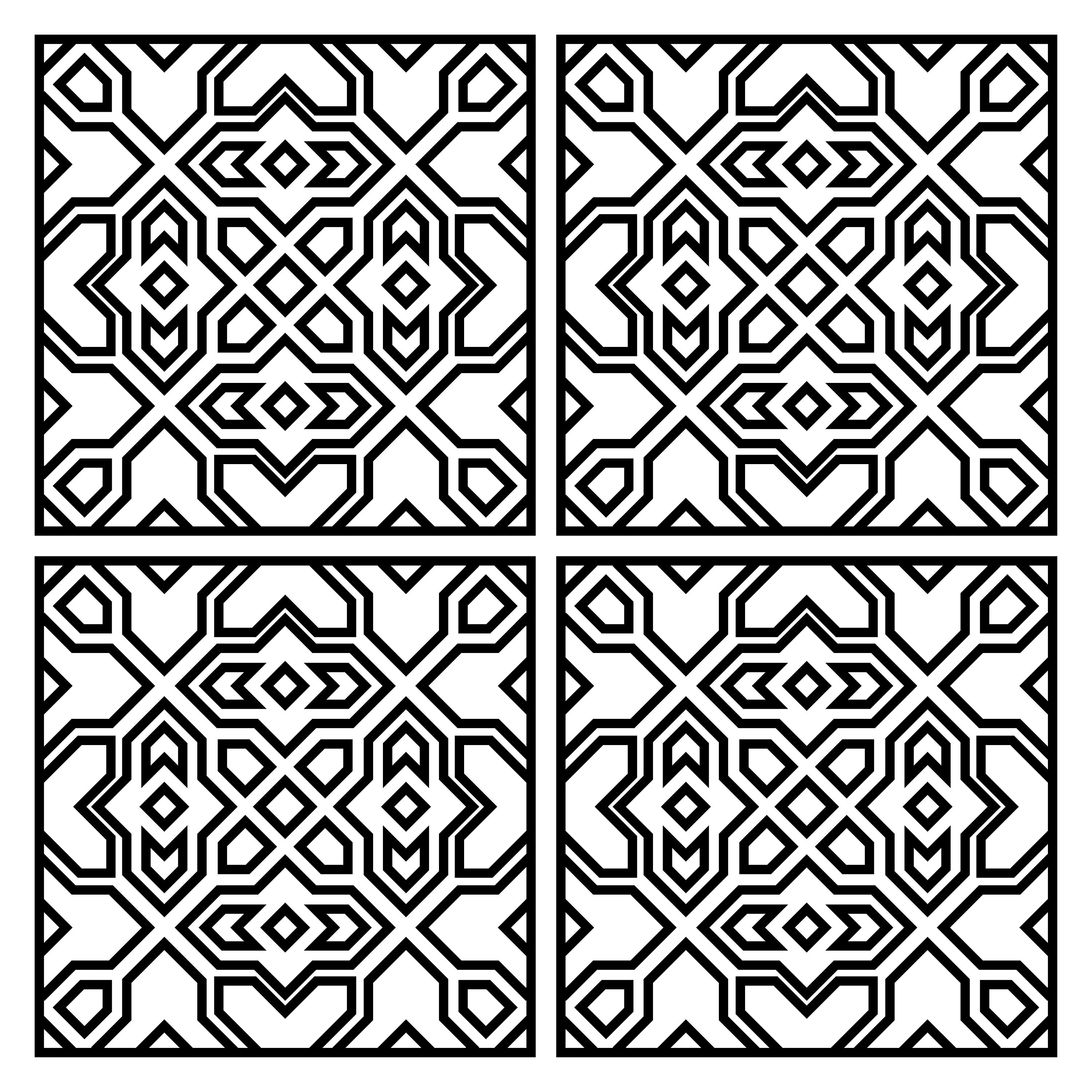 Tile Pattern Svg, Seamless Pattern Svg, Svg for Cut Files, Geometric ...