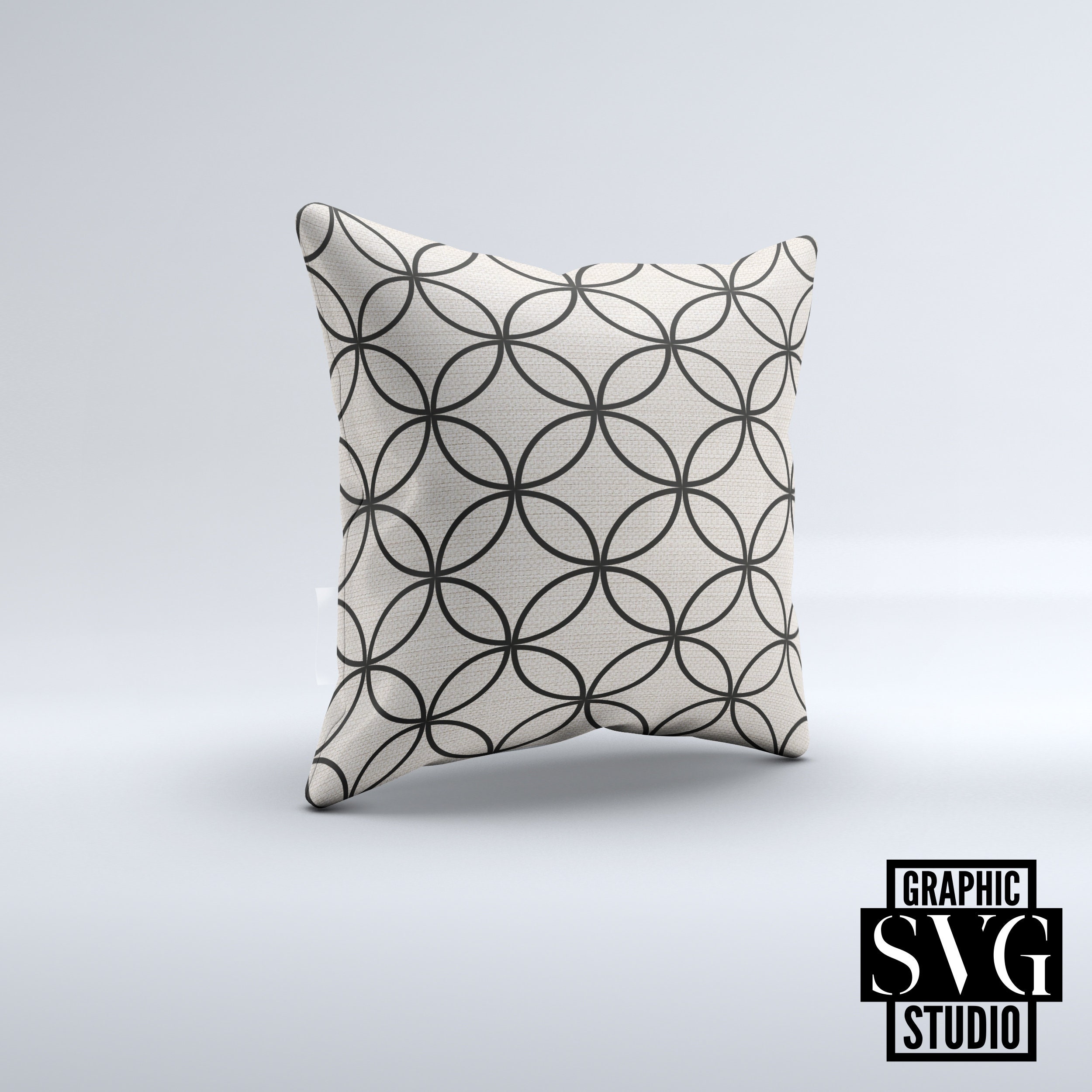 Geometric Circles Svg, Seamless Pattern Svg, Svg for Cut Files ...