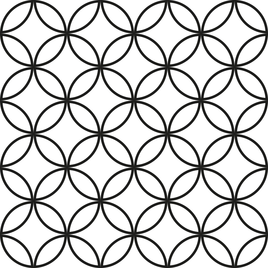 Geometric Circles Svg, Seamless Pattern Svg, Svg for Cut Files ...