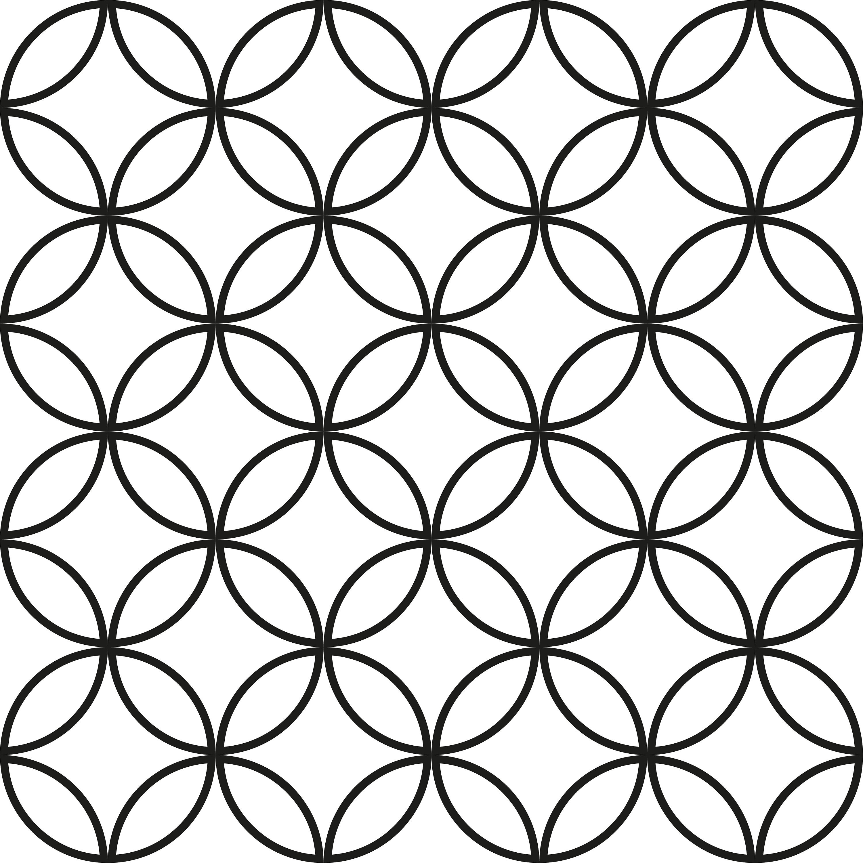 Geometric Circles Svg, Seamless Pattern Svg, Svg for Cut Files ...