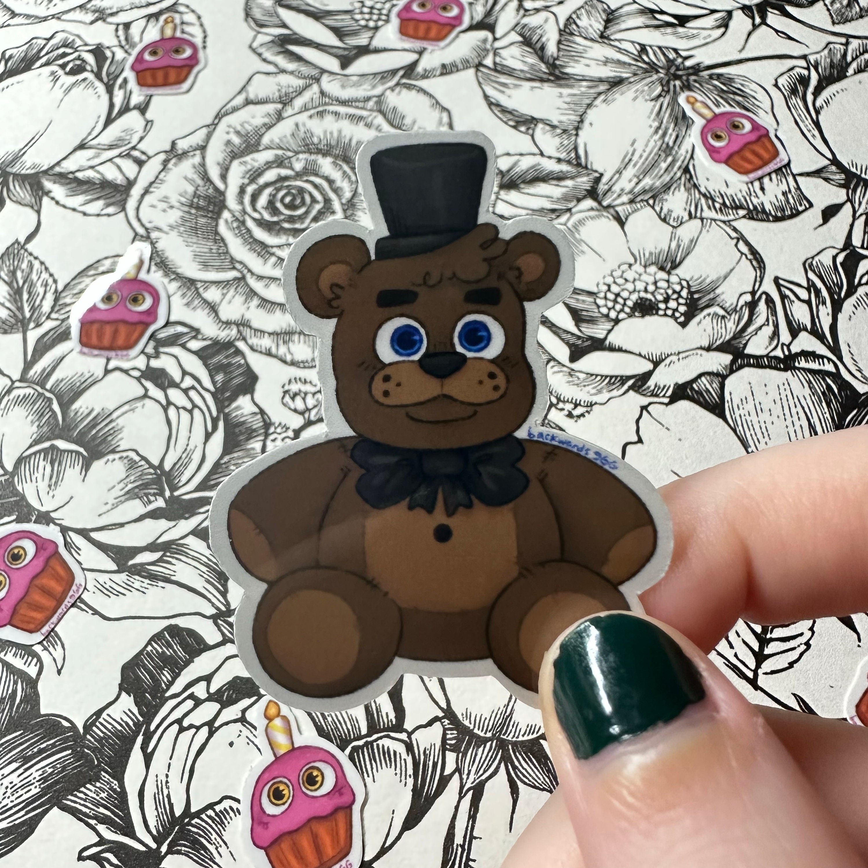FNAF Plushies Vinyl Sticker Set // Five Nights at Freddy's - Etsy