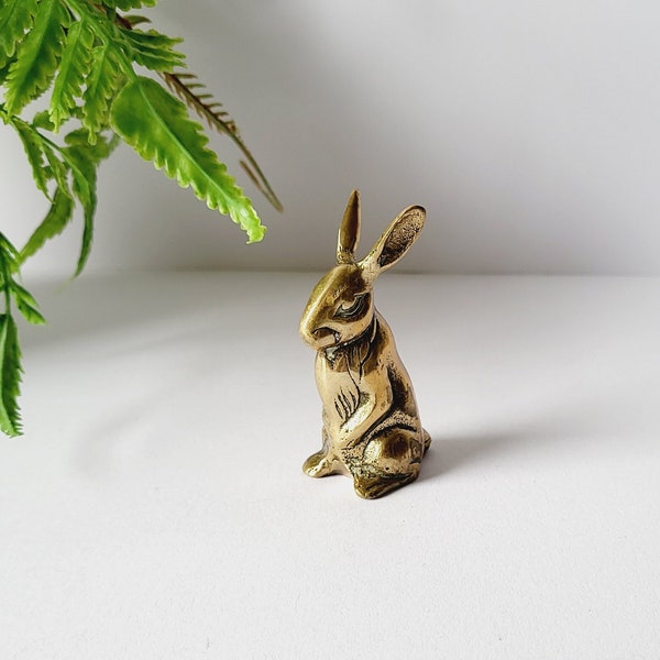 Brass Rabbit - Etsy