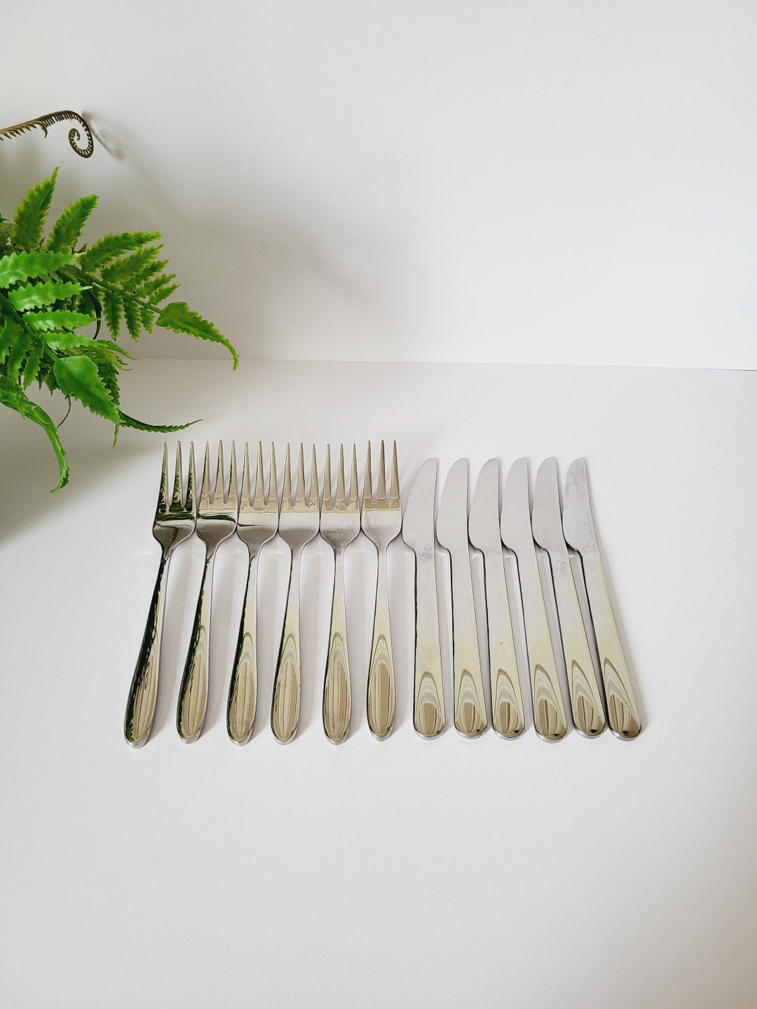Set of 'stellar' Stainless Steel Cutlery - Starter / Appetiser Cutlery ...