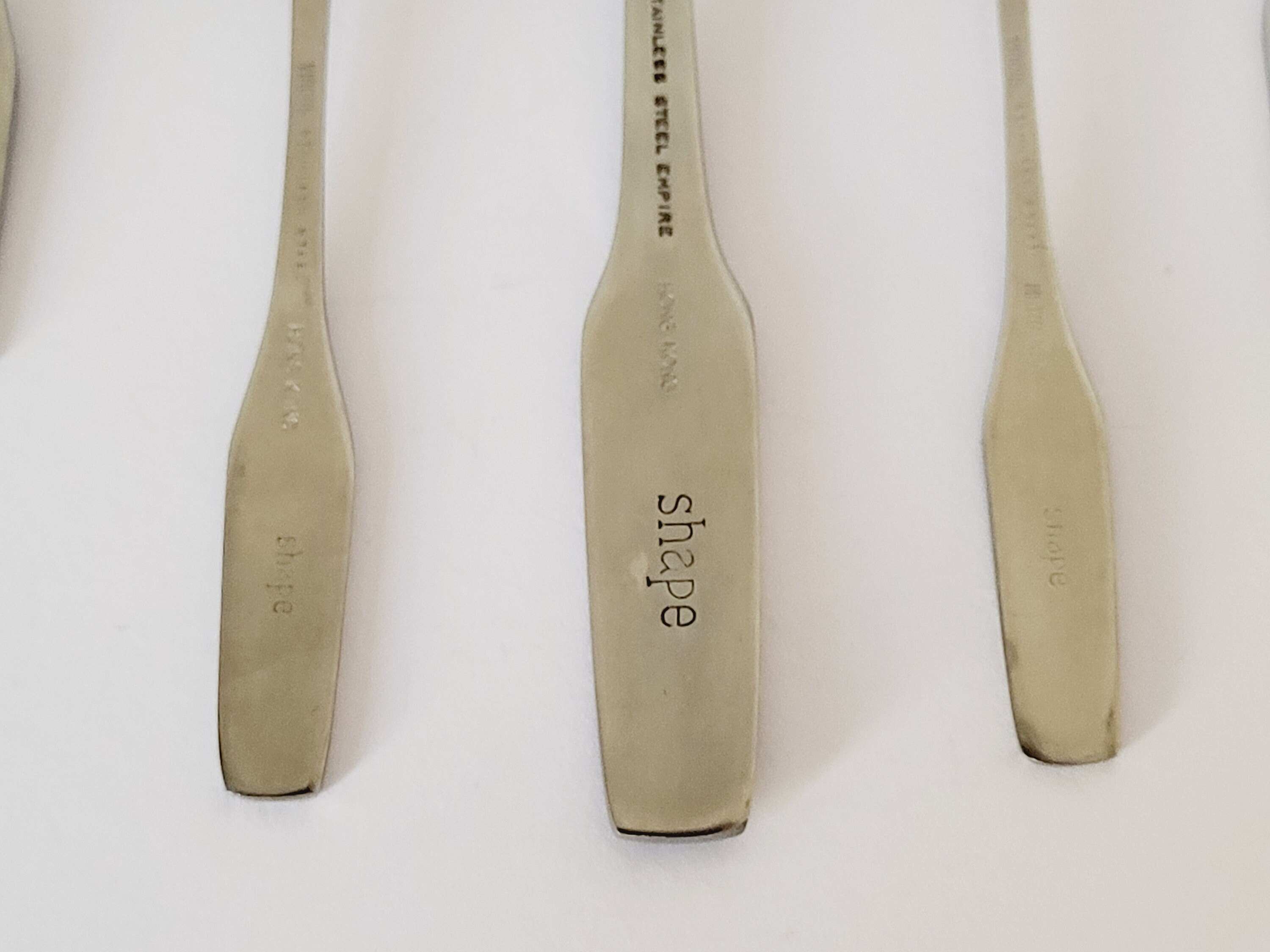 Set of 6 Retro Viners 'shape' Style Pudding / Dessert Spoons Rare ...