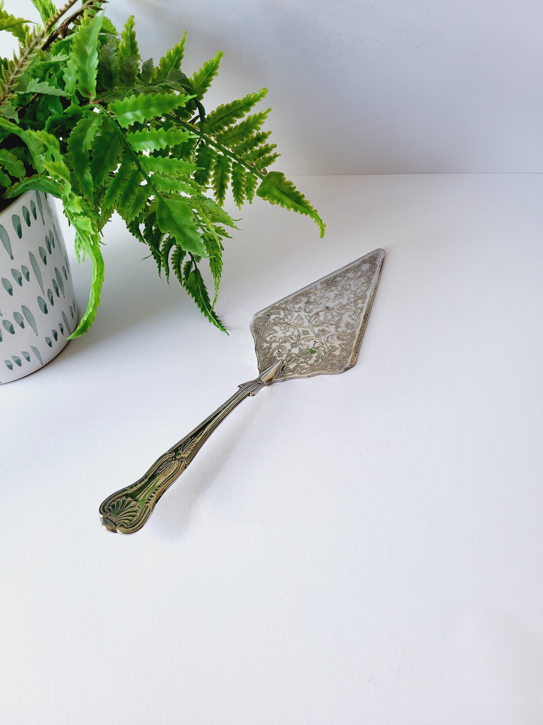 Large Grenadier Silver Plated Pie Slice / Cake Slice - 28 Cm Length - Etsy