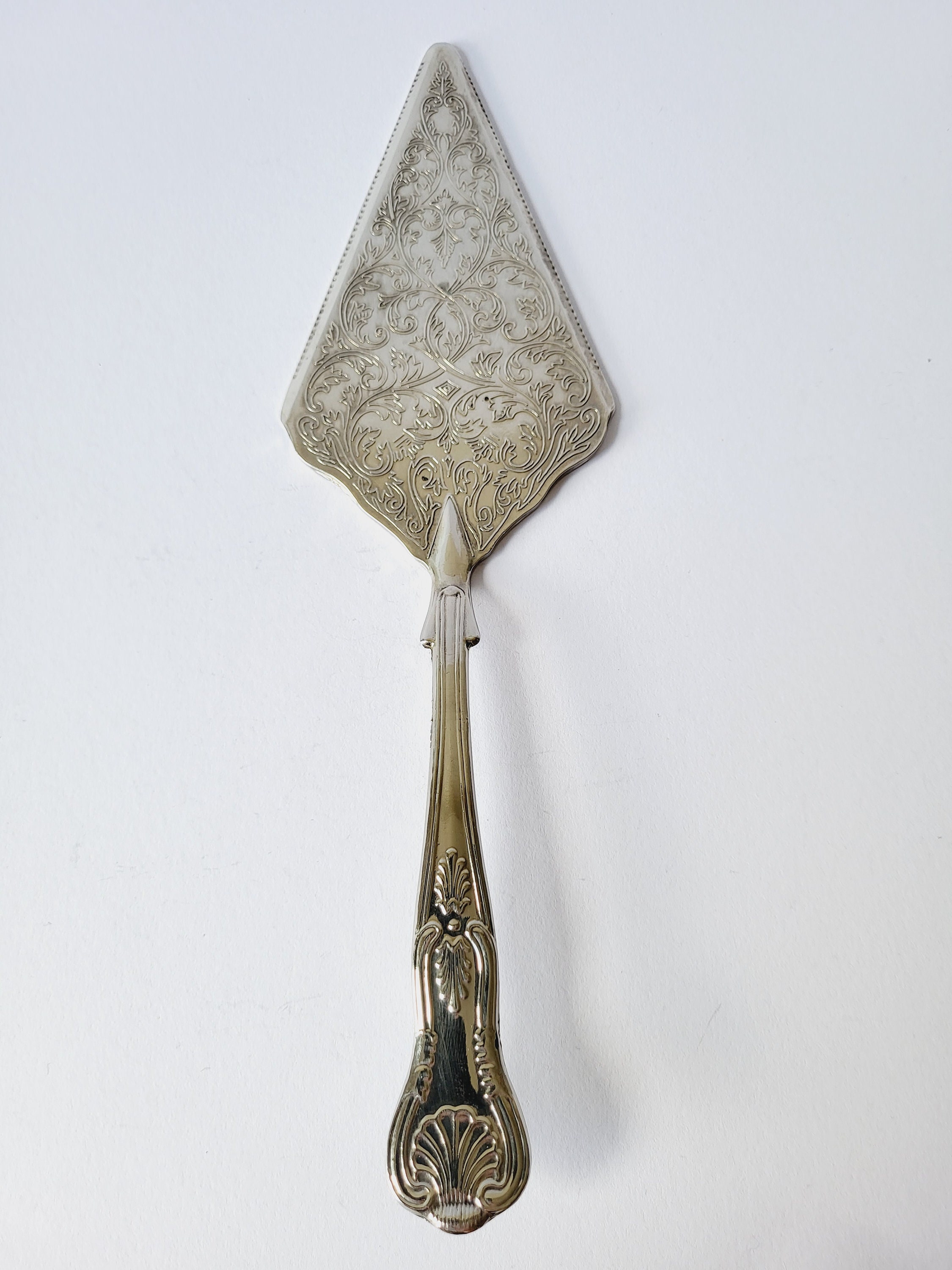 Large Grenadier Silver Plated Pie Slice / Cake Slice - 28 Cm Length - Etsy