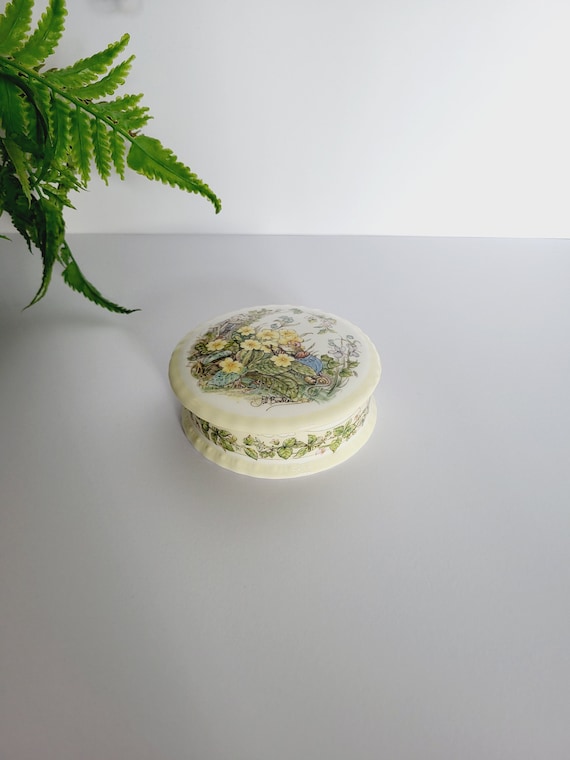 Royal Doulton Brambly Hedge Spring Trinket Box / Pot … - Gem