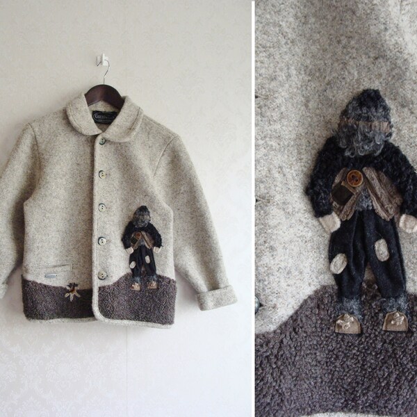 Boiled Wool Coat - Etsy