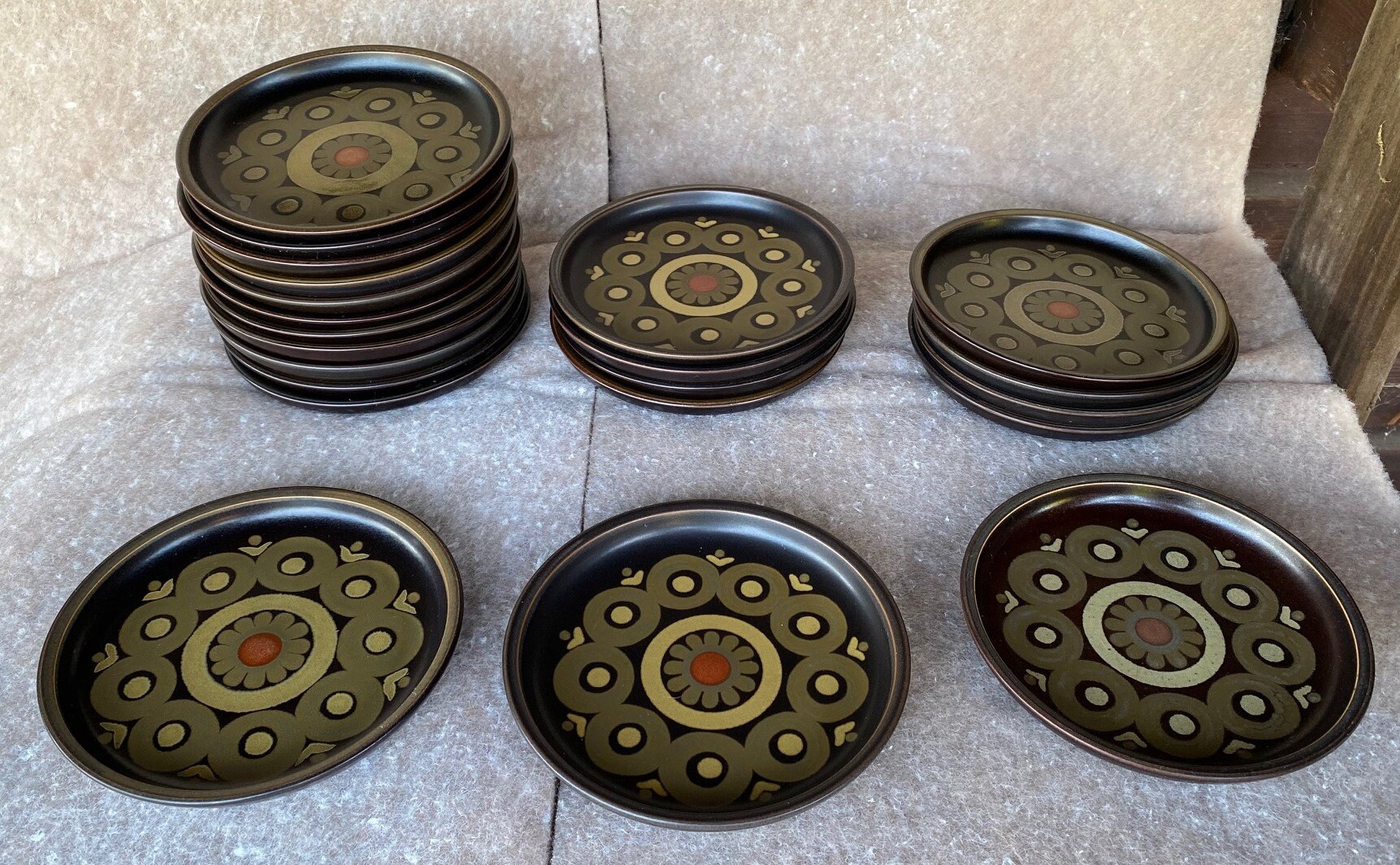 Vintage Denby Arabesque Tea / Side Plate 6 5/8" 1960's-1970's Retro ...