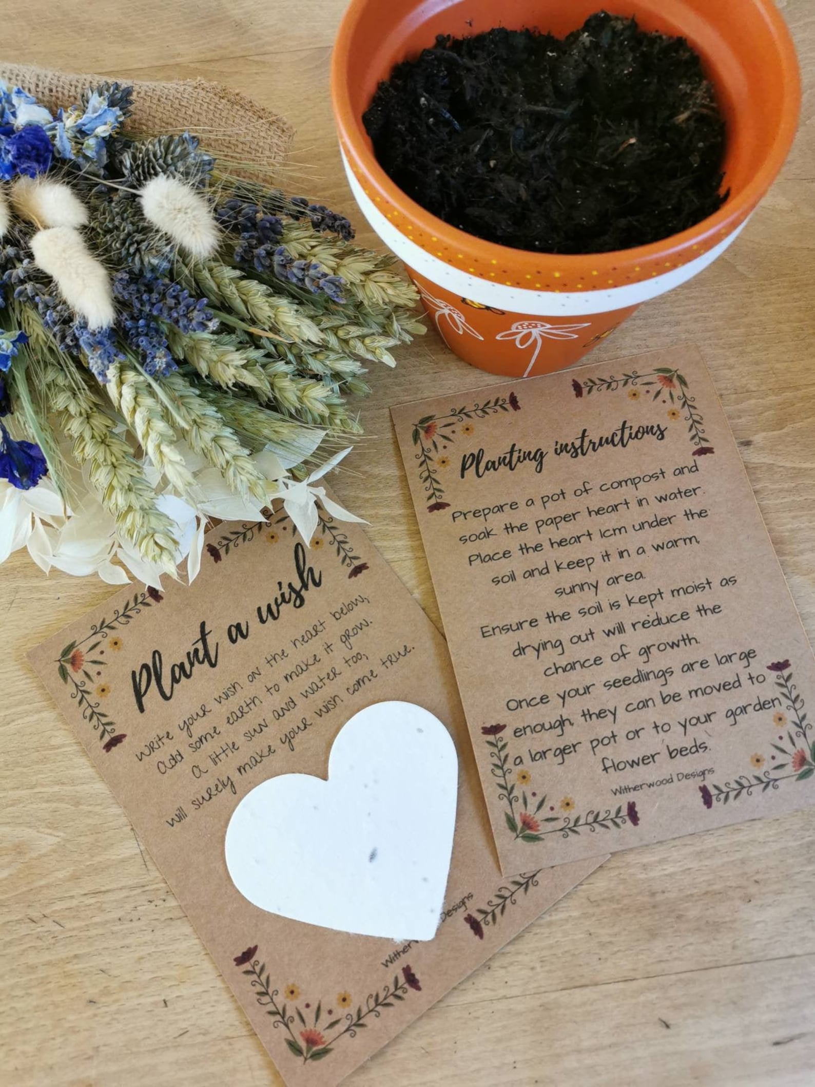 Plantable Seed Paper Card Gardeners Gardening Gift Plant a - Etsy UK