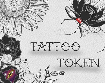 Tattoo Token - Etsy