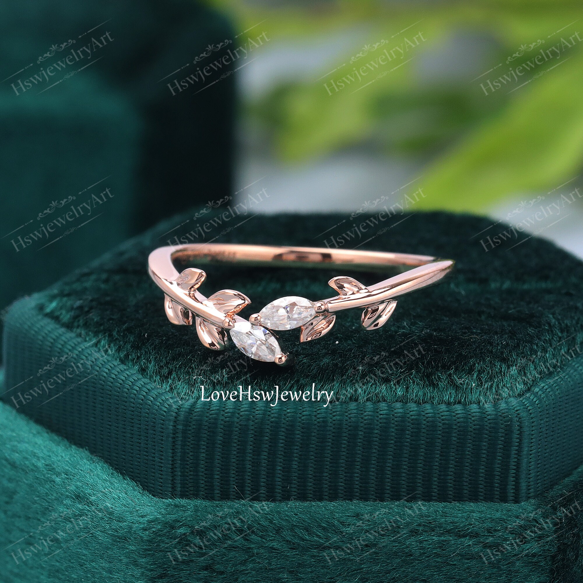 Unique White Gold Wedding Band Matching Wedding Band Delicate - Etsy