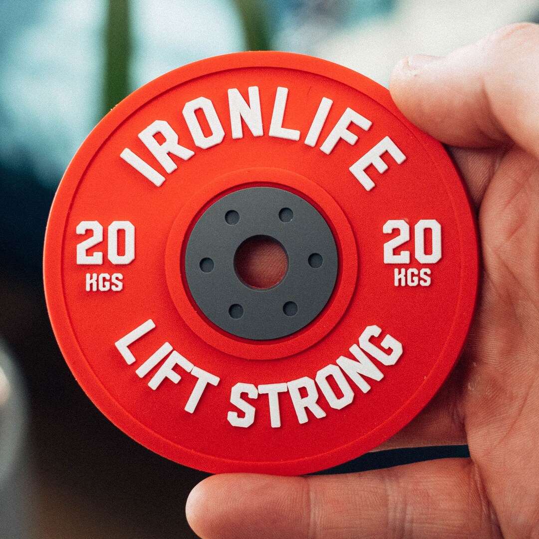 Weight Plate Coaster, Funny Gym Gifts for Him or Her, Bodybuilding Gift ...