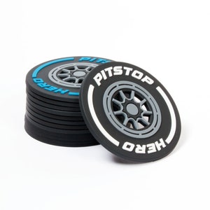 F1 Gifts Formula 1 Gift Race Tyre Drinks Coasters Formula 1 Gifts for ...