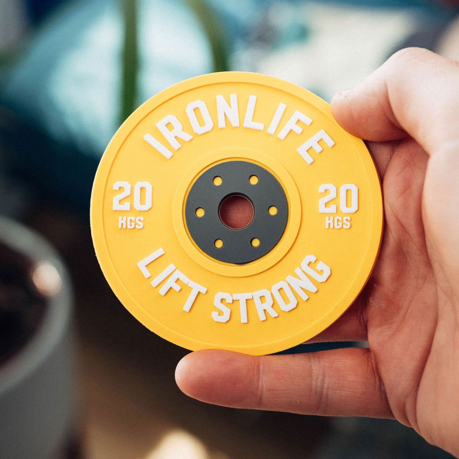 Weight Plate Coaster, Funny Gym Gifts for Him or Her, Bodybuilding Gift ...