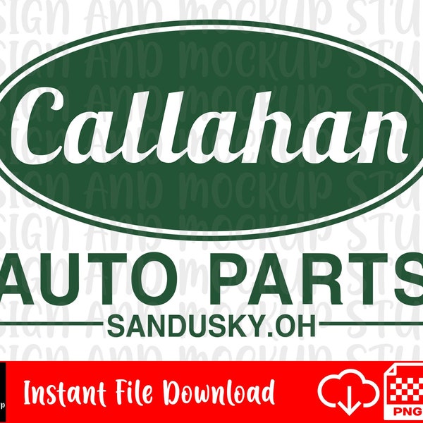 Callahan Auto Parts Svg - Etsy