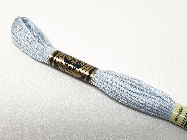 DMC Mouliné N. 3753 Embroidery Thread in Pure Cotton - Etsy