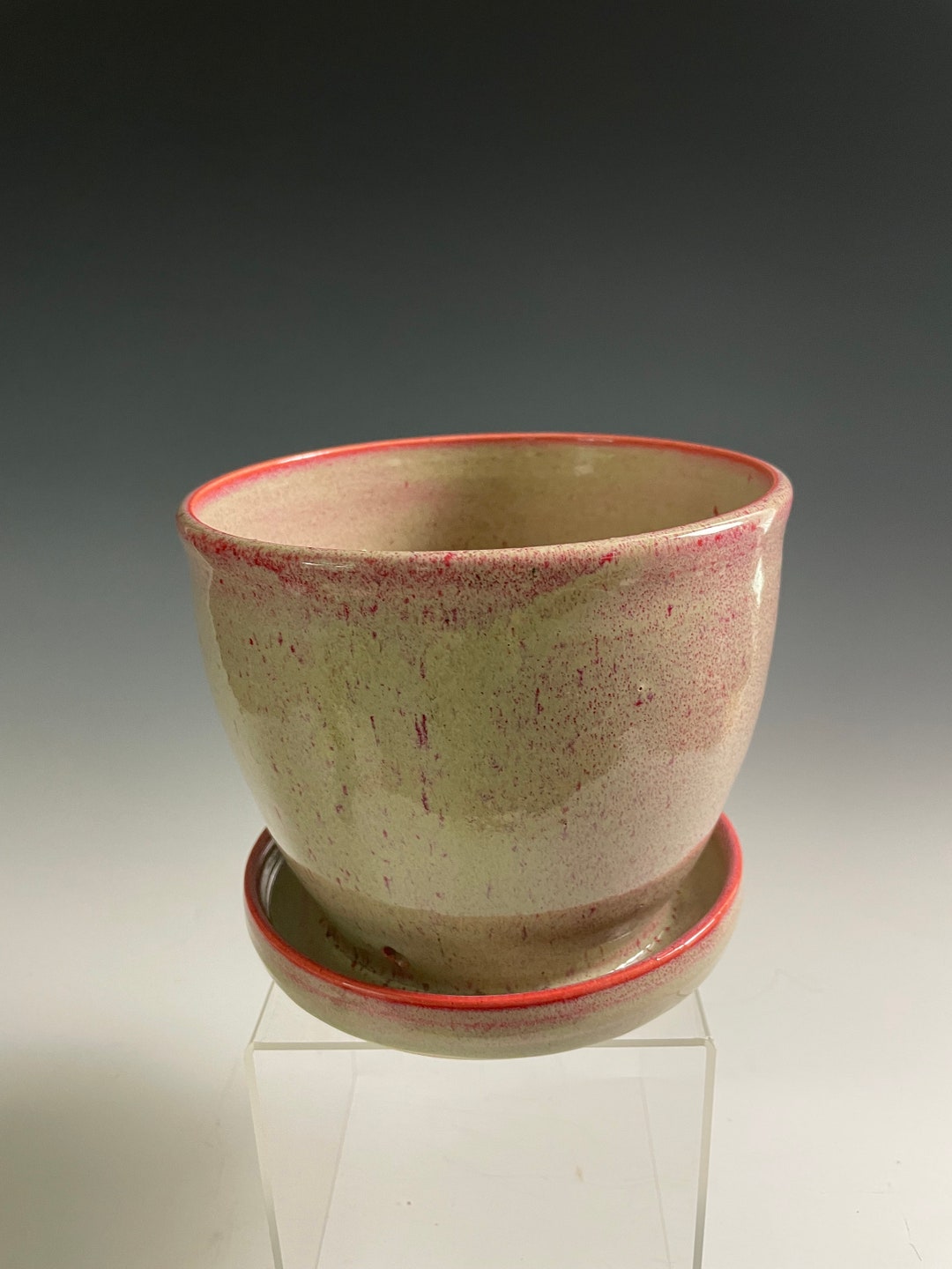Planter Pot, Hand Made in Stoneware - Etsy