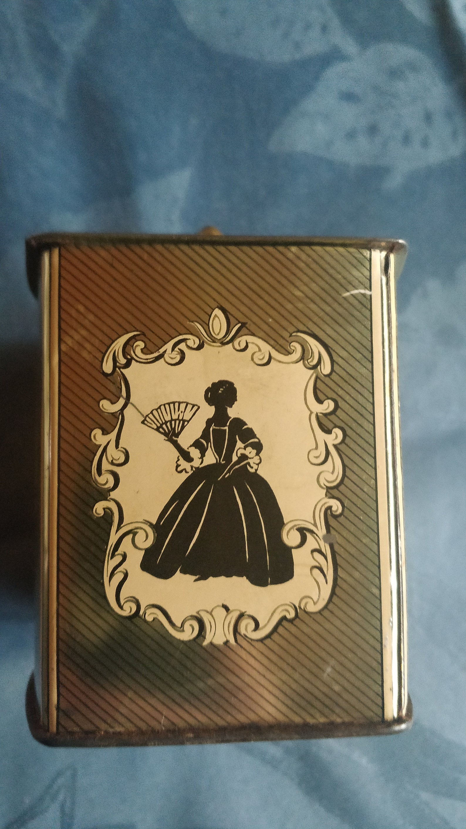 Beautiful Vintage Tea Caddy - Etsy