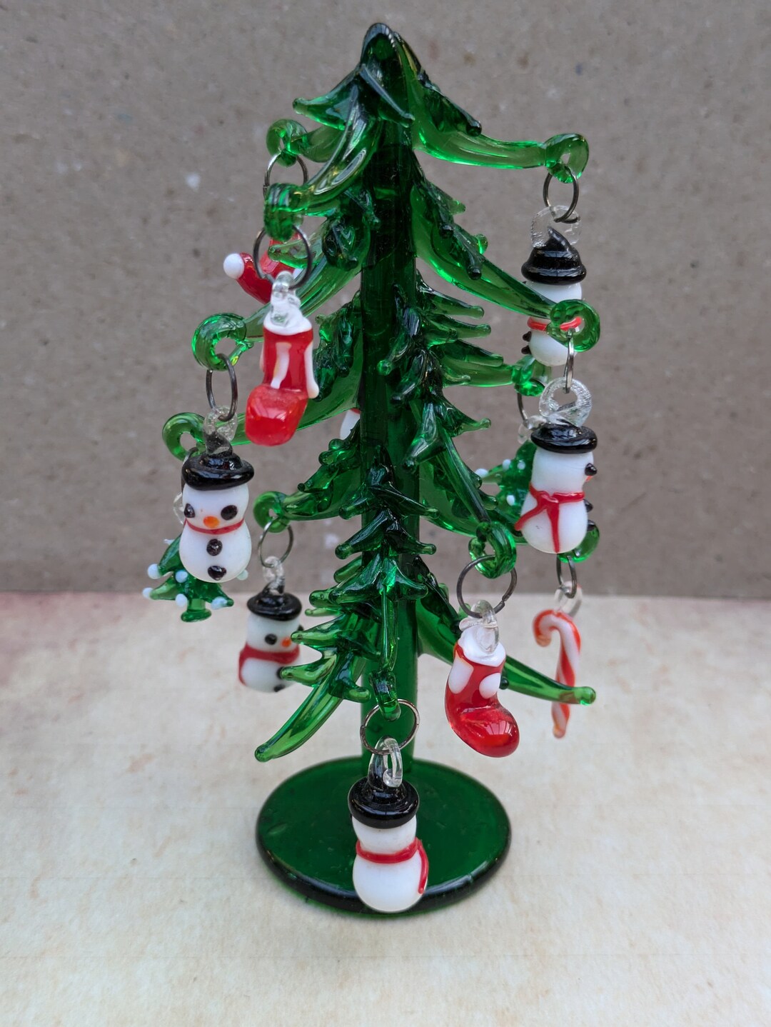And Another Beautiful Little Christmas Tree Made Entirely of Glass - Etsy