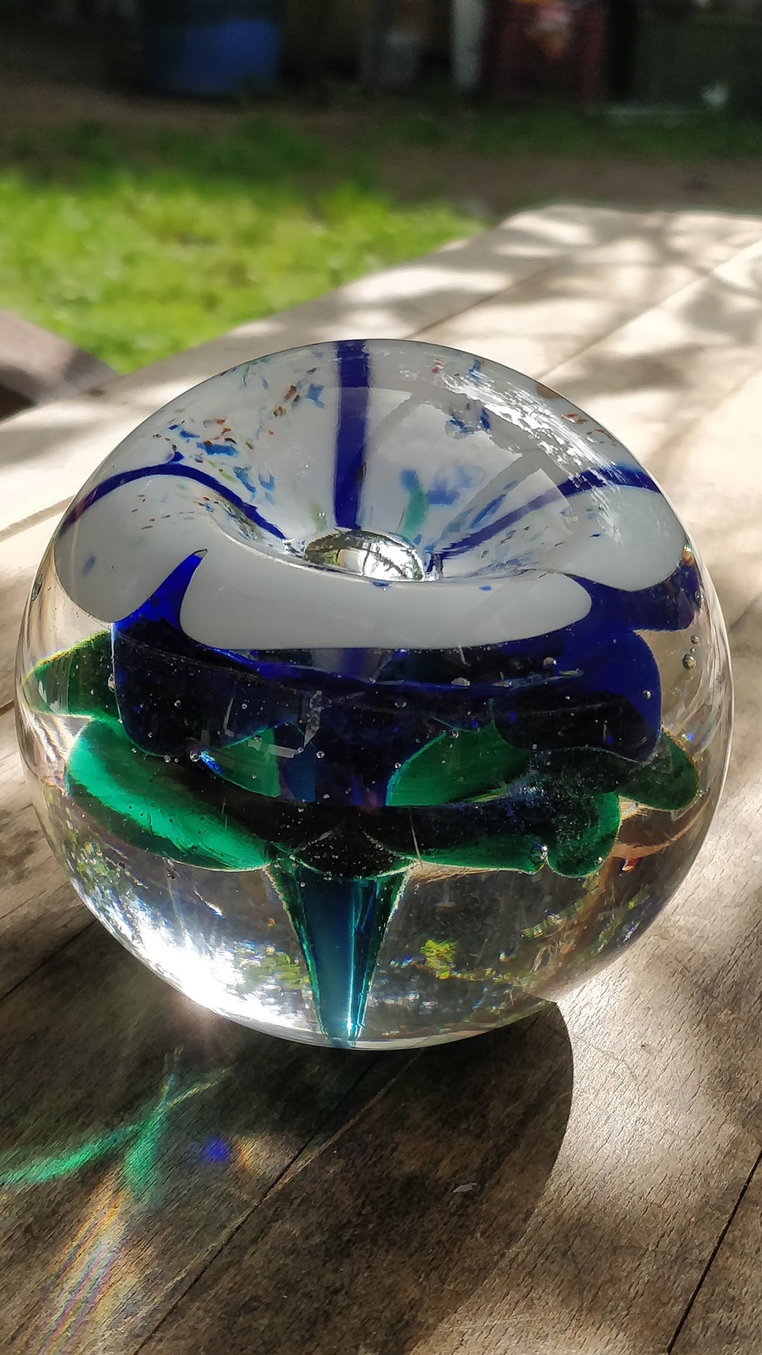 Triple Miracle, Giant Paperweight - Etsy