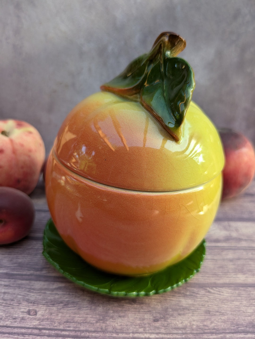 Very Stylish Porcelain Vintage Jam Pot From Goebel - Etsy