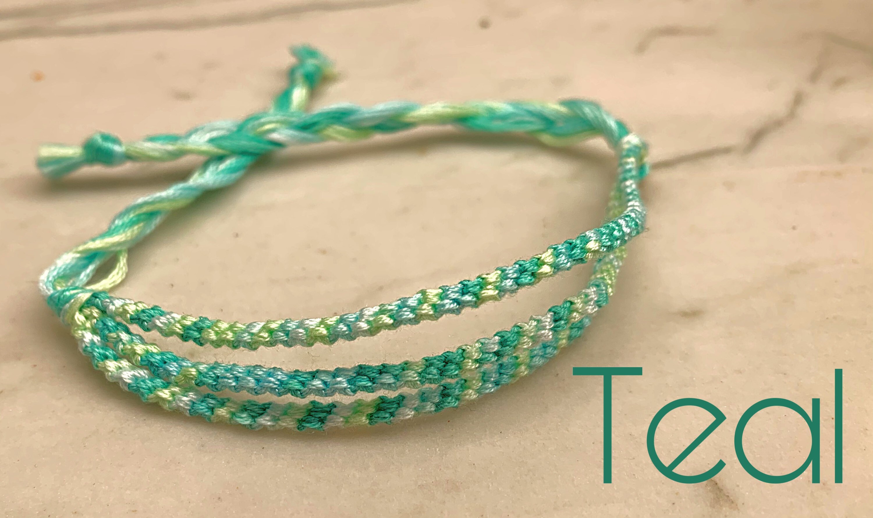 3-Strand Friendship Bracelets - Etsy.de