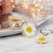 Real Pressed Daisy Keyring. Flower Resin Key Ring. Spring Accessories ...