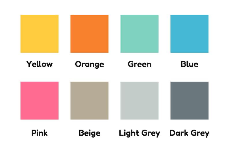 Nostalgic Hand Drawn Tea Colour Chart British Biscuit Coaster. UK ...