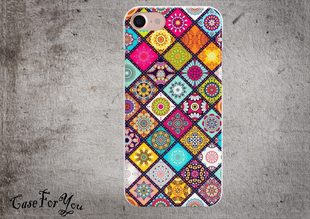 Tile Mosaic Case for iPhone 12 Mini Moroccan Mosaic iPhone Xr Case ...