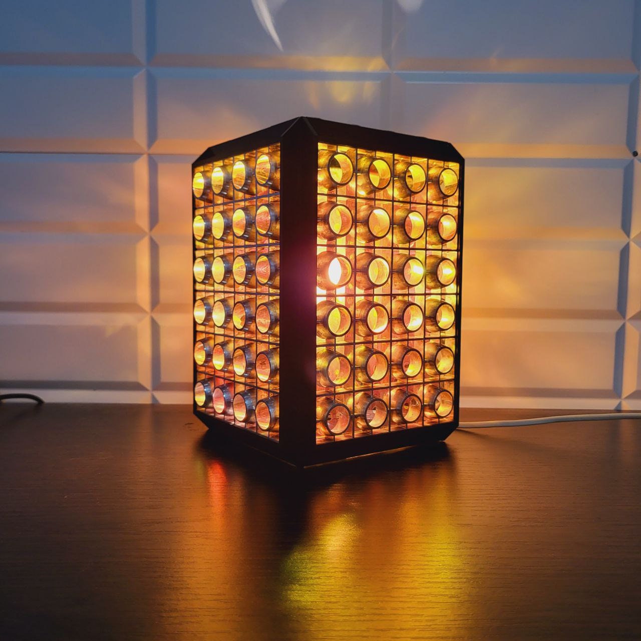 Vintage 1980s Soviet 4D Rotating Night Light Disco Lamp Brand Spectrum ...