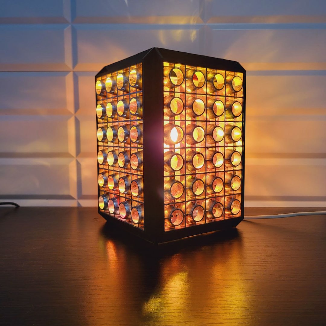 Vintage 1980s Soviet 4D Rotating Night Light Disco Lamp Brand Spectrum ...