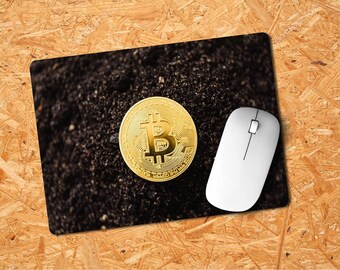 Bitcoin Mouse Pad - Etsy