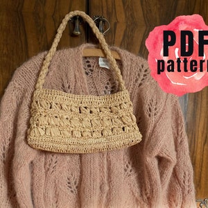 PDF Crochet Baguette Bag Pattern Raffia Bag French Basket Maket Tote - Etsy