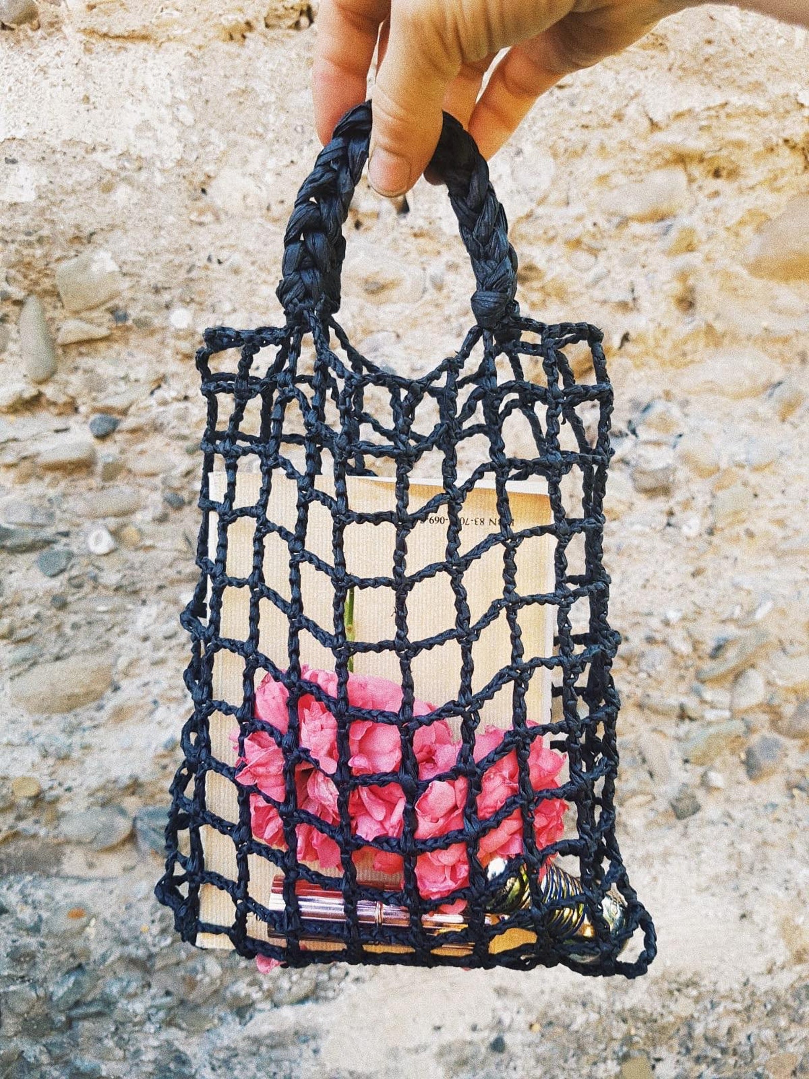 Pdf Pattern Crochet Raffia Net Tote Bag Etsy Uk