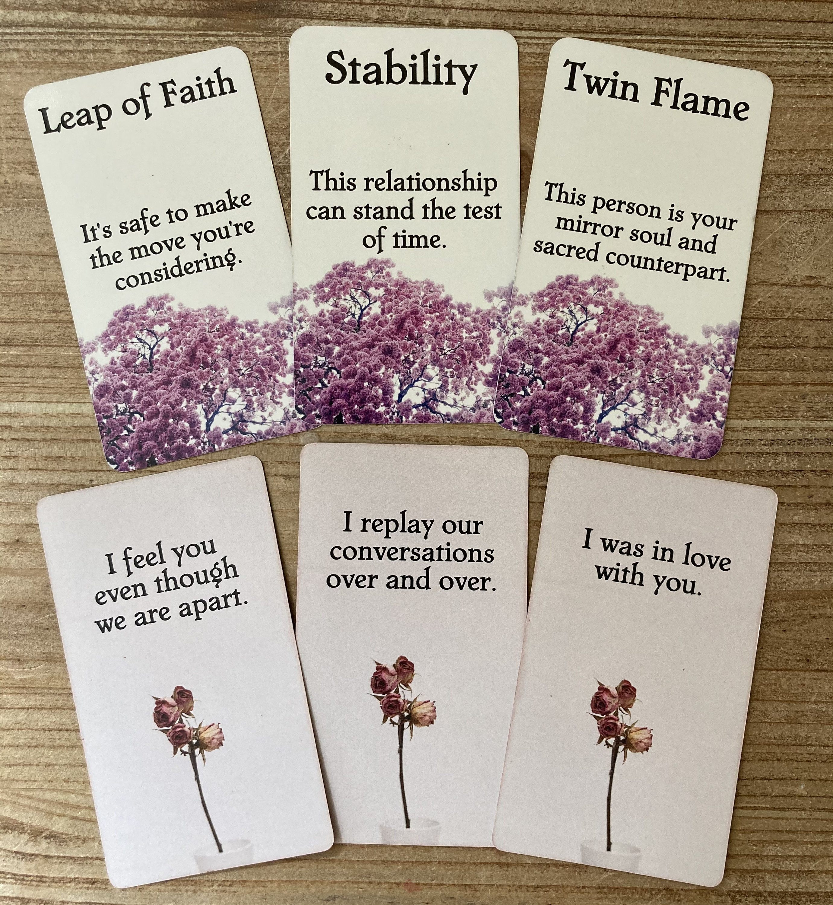 6 Card SAME DAY Love and Relationship Messages From Your - Etsy