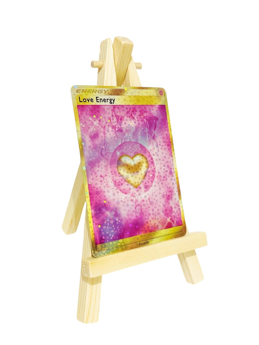 Pokemon Love Heart Energy Card Anniversary Proposal Invitation Birthday ...