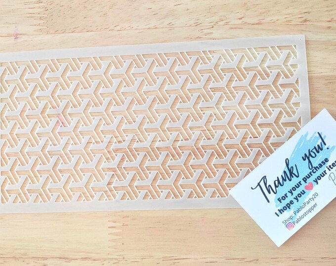 Lacupella Cake Stencil - MOZAI - Seamless Delicate Pattern for Tall Double Barrel Cake - Etsy Canada