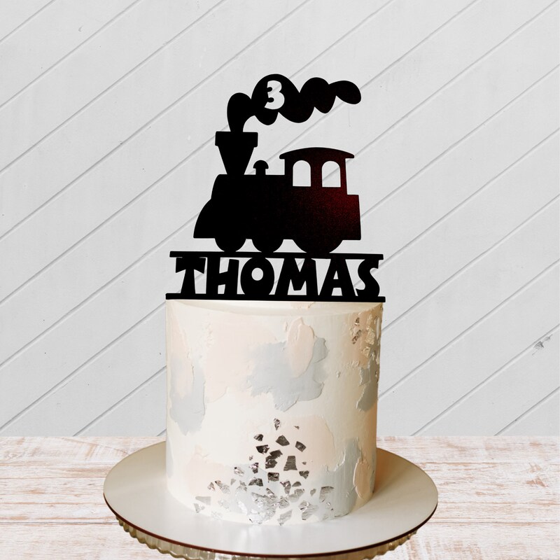 Train Cake Topper - Etsy