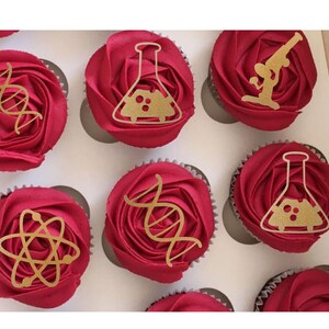 Science Cupcake Topper Perfect for Cupcake Decoration, Birthday ...