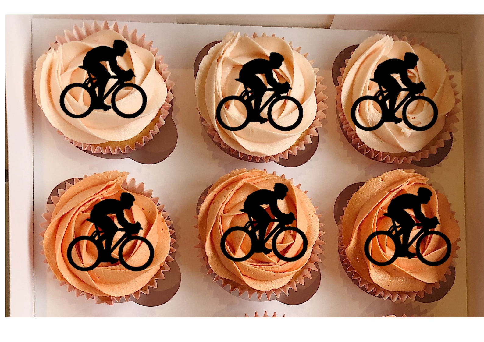 Bike Cupcake Toppers: Birthday Party Decorations (set of 6) - Etsy