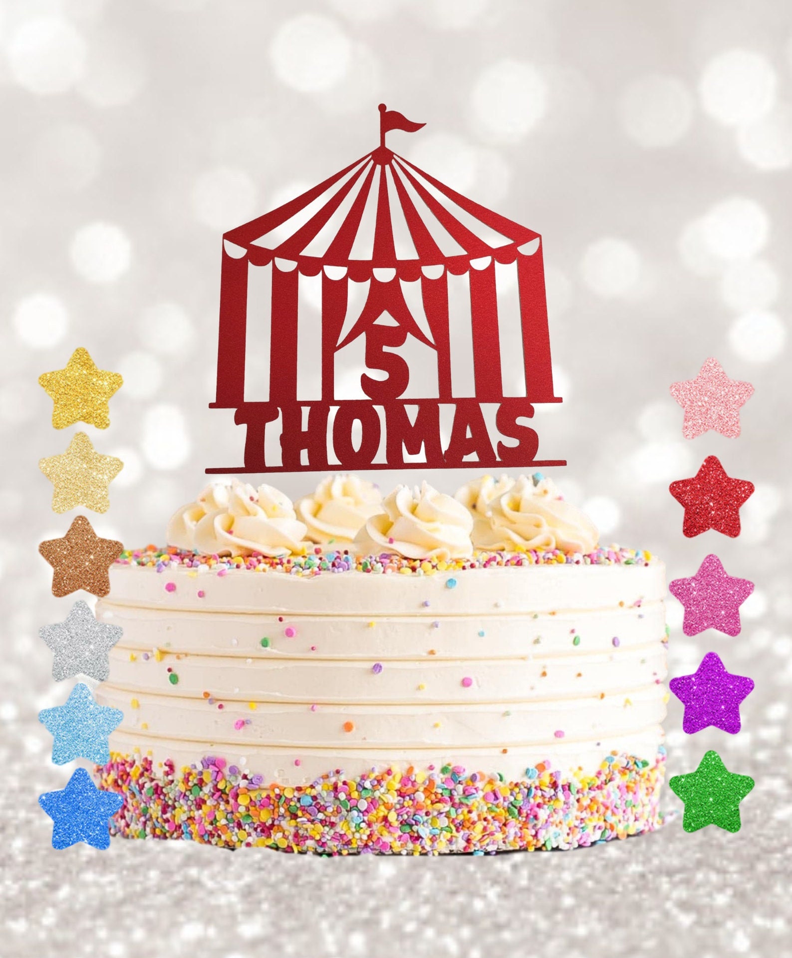 Circus Cake Toppers for sale | Only 4 left at -75%