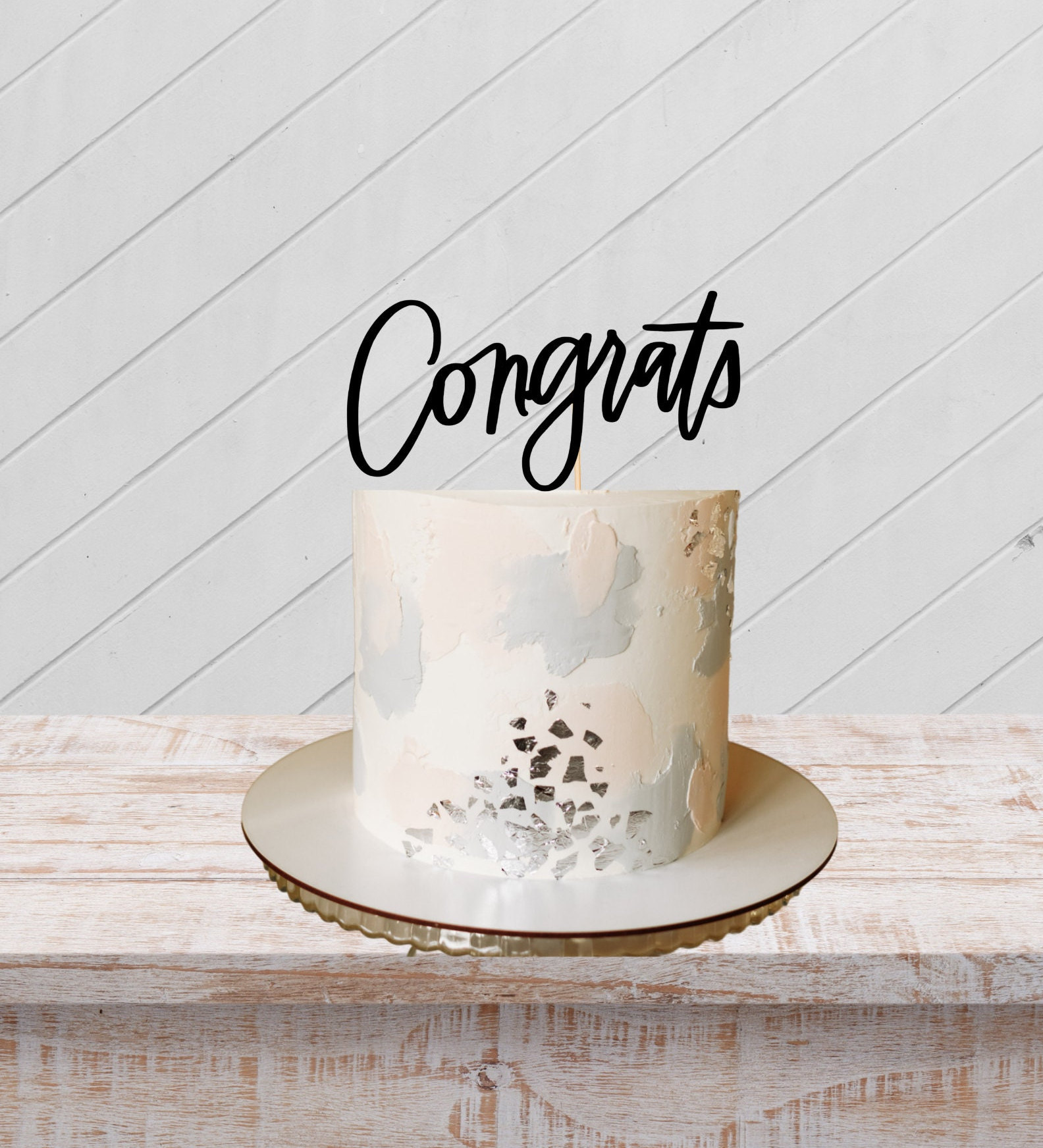 Congrats Cake Topper Celebration Topper Cake Decoration and - Etsy